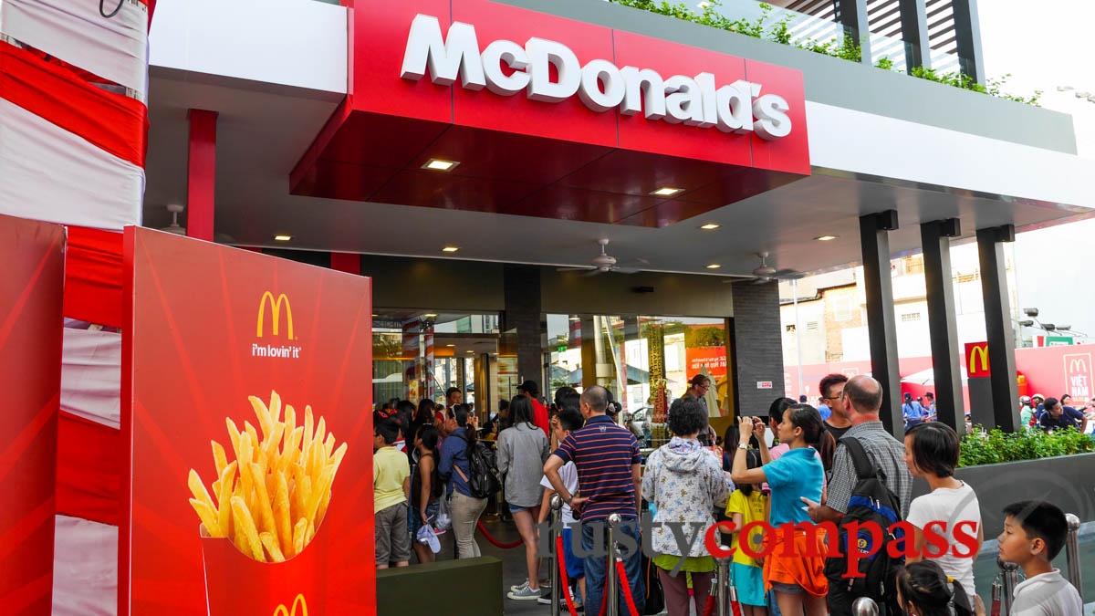 McDonald's comes to Vietnam - Rusty Compass travel blog