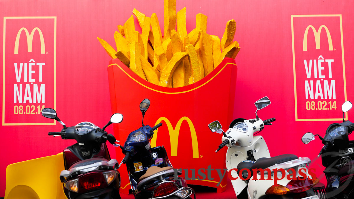 McDonald's comes to Vietnam - Rusty Compass travel blog